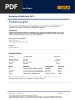 TDS Penguard Midcoat M20 (Midcoat) | PDF | Coating | Paint