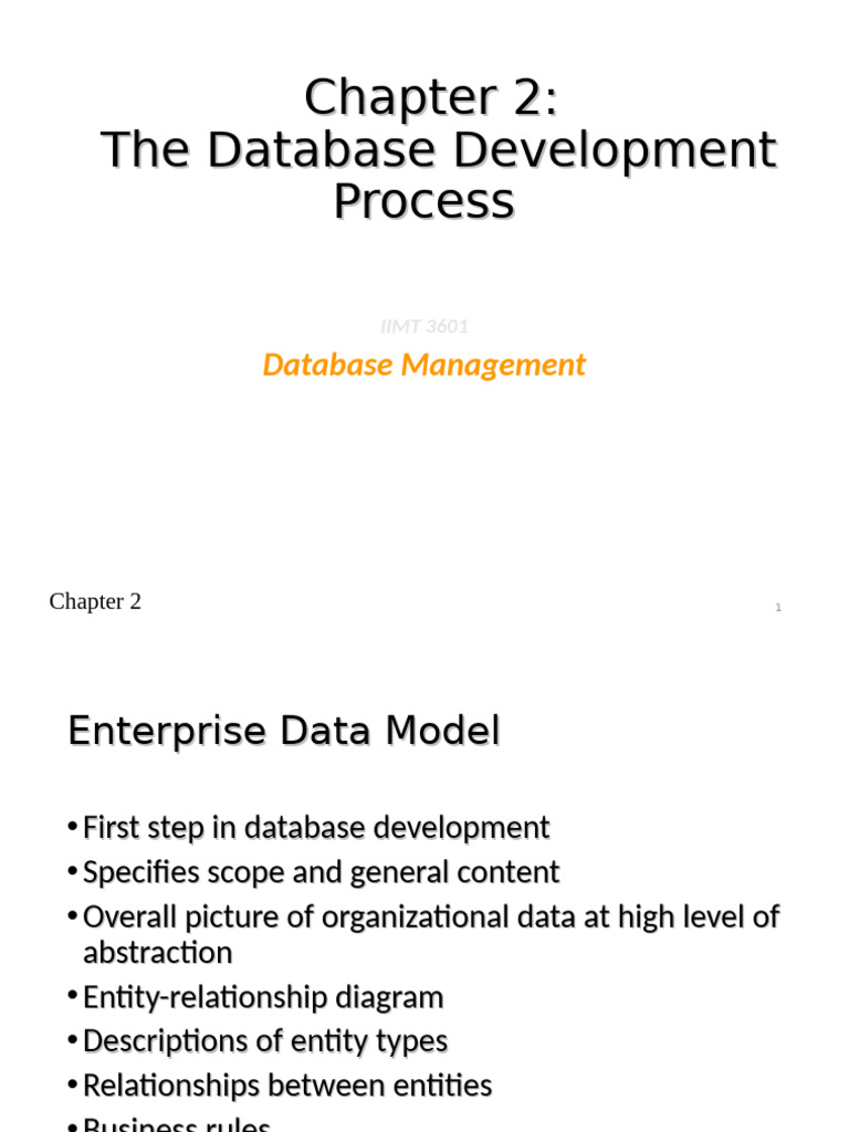 handout2 | PDF | Conceptual Model | Data Model
