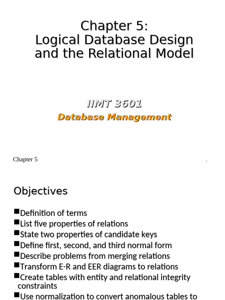 handout5 | PDF | Relational Model | Relational Database