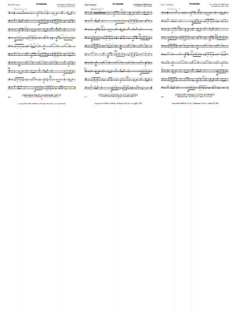 Grade 1 Solos Trombone PDF Free | PDF