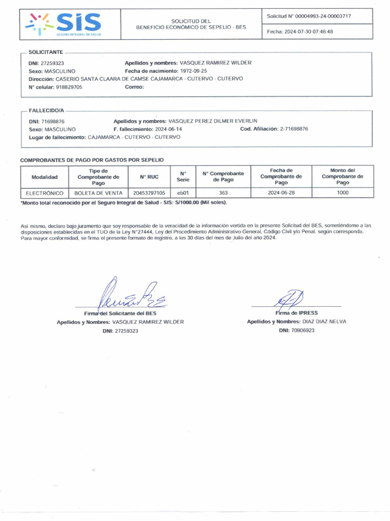 Wilder Vasquez Ramirez | PDF