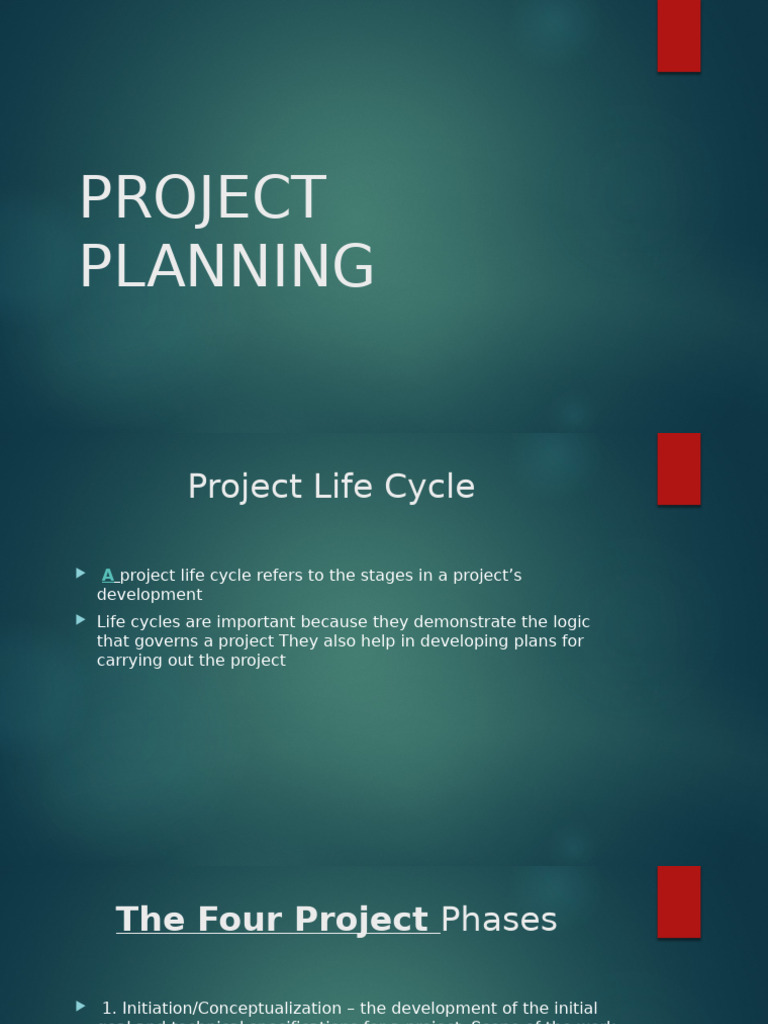 Project Planning | PDF | Goal | Project Management