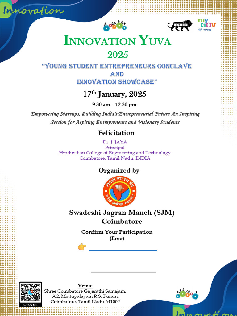 1 YUVA Event SJM 2025 Edited | PDF