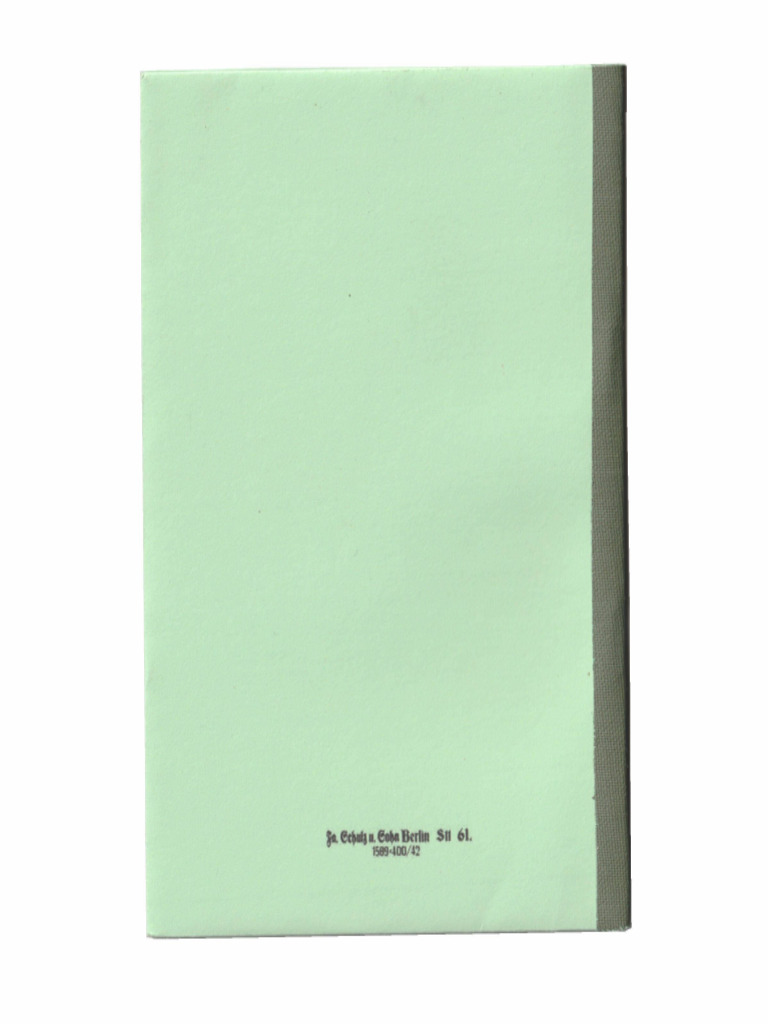 Eng - PL - Polizei Soldbuch Repro Unfilled 11209 - 2 | PDF