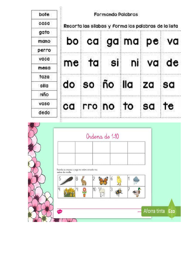 Silabas Aprender A Leer | PDF