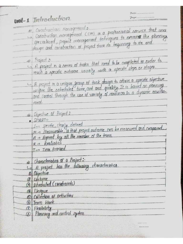 Introduction To Construction Management | PDF