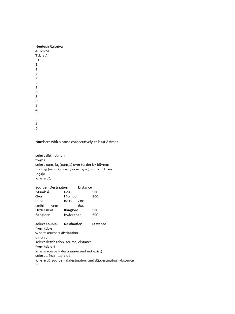 Study Material For Interview | PDF | Data Warehouse | Apache Spark