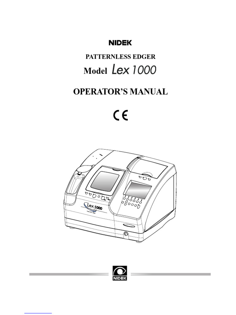 Lex 1000 | PDF | Ac Power Plugs And Sockets