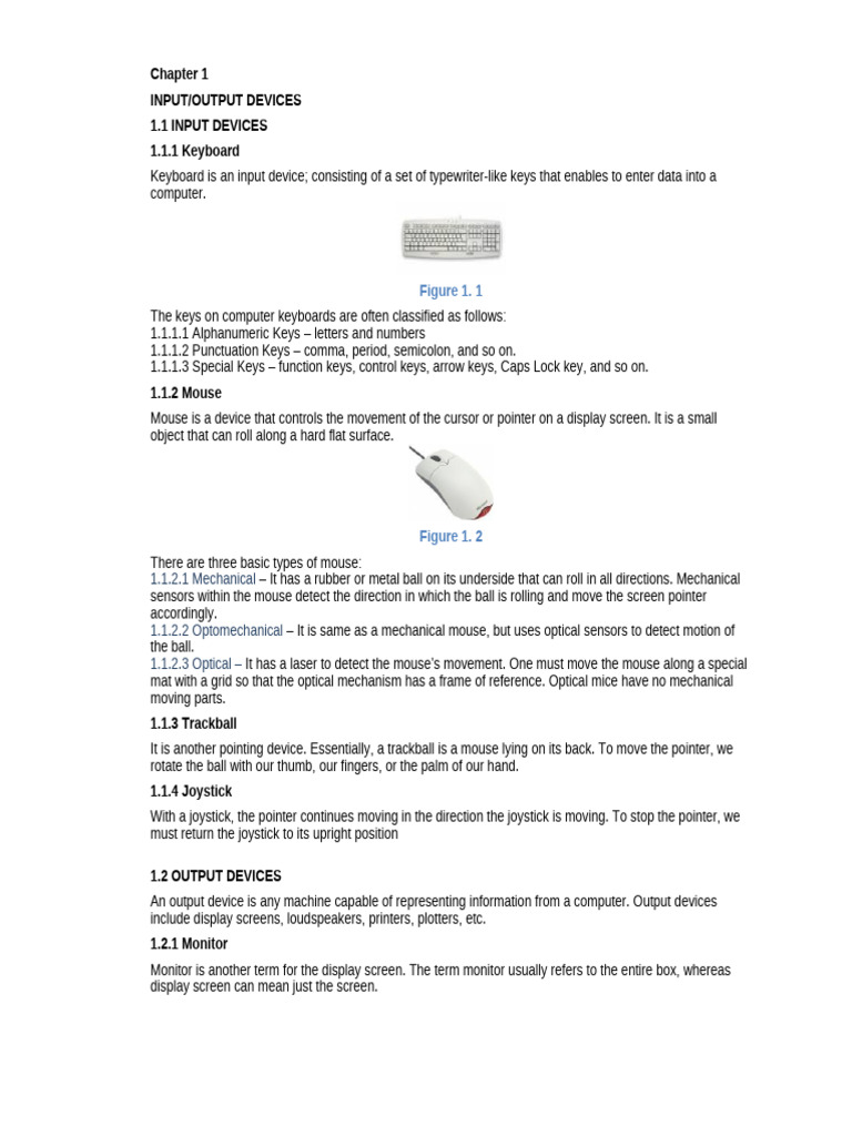 Exercise 3.1 | PDF | Printer (Computing) | Cursor (User Interface)