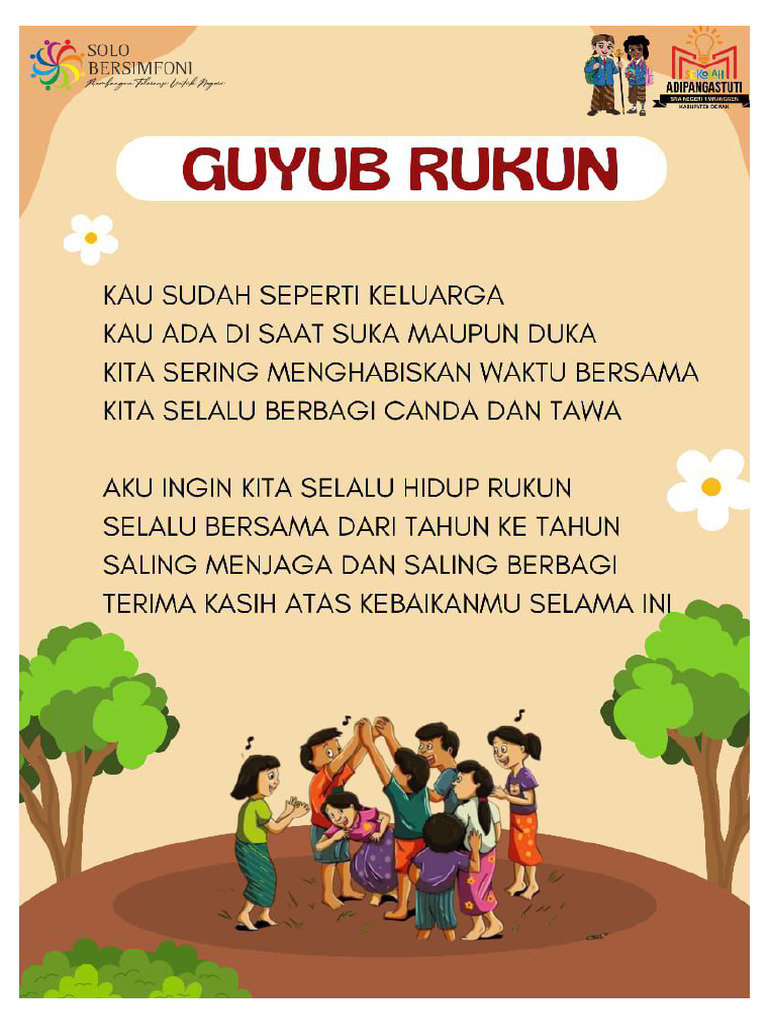 X-1 - Guyup Rukun - Amelia Hidayatul - 5 | PDF