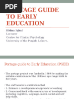 Portage Guide for Early Education | PDF | Socialization | Cognition