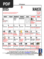 Hindu Calendar-2025 | PDF