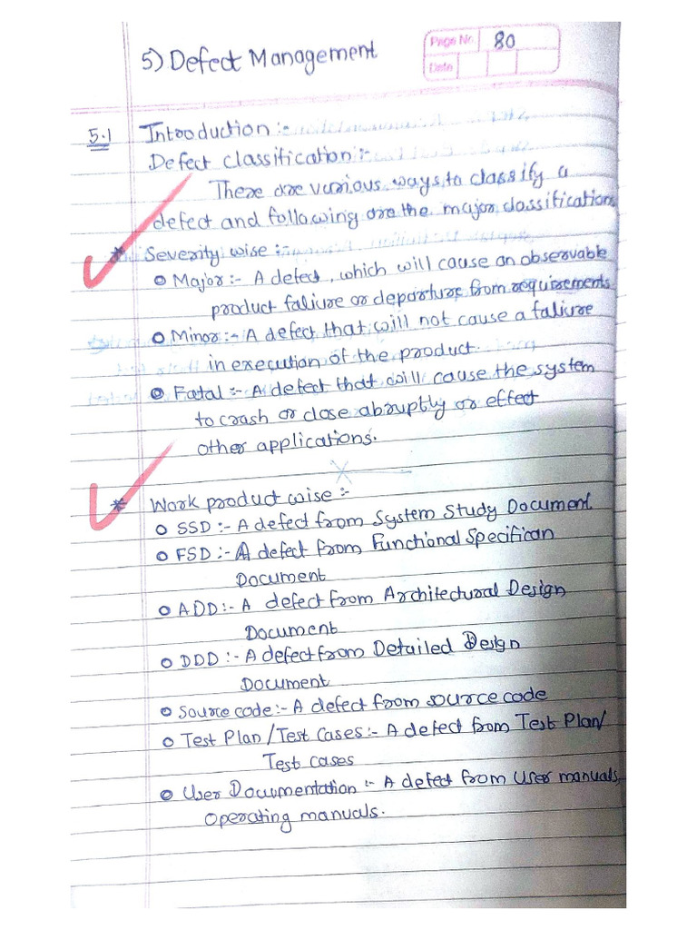 Software Testing NOTES - Unit 5 | PDF