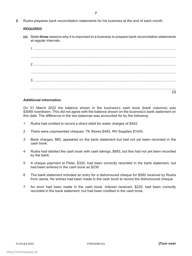 AS BRS 1 | PDF | Banks | Cheque