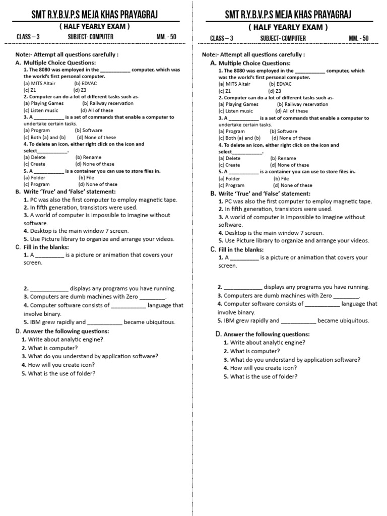 Shubham Cs 3 | PDF | Computer File | System Software