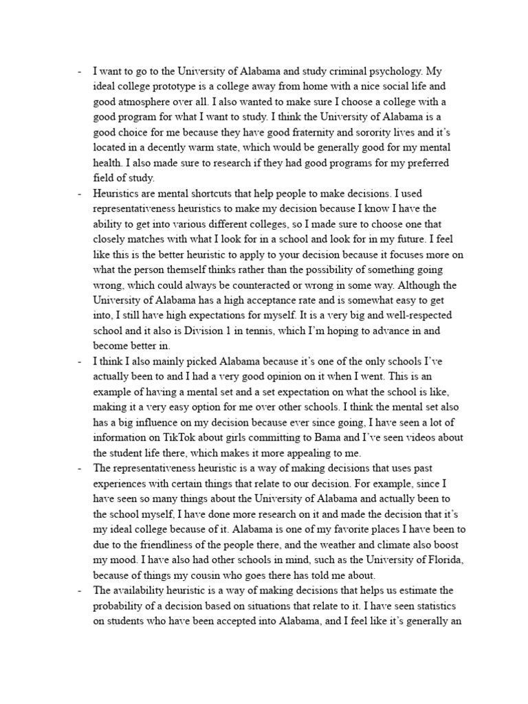 Decision Making Paper | PDF | Heuristic | Decision Making