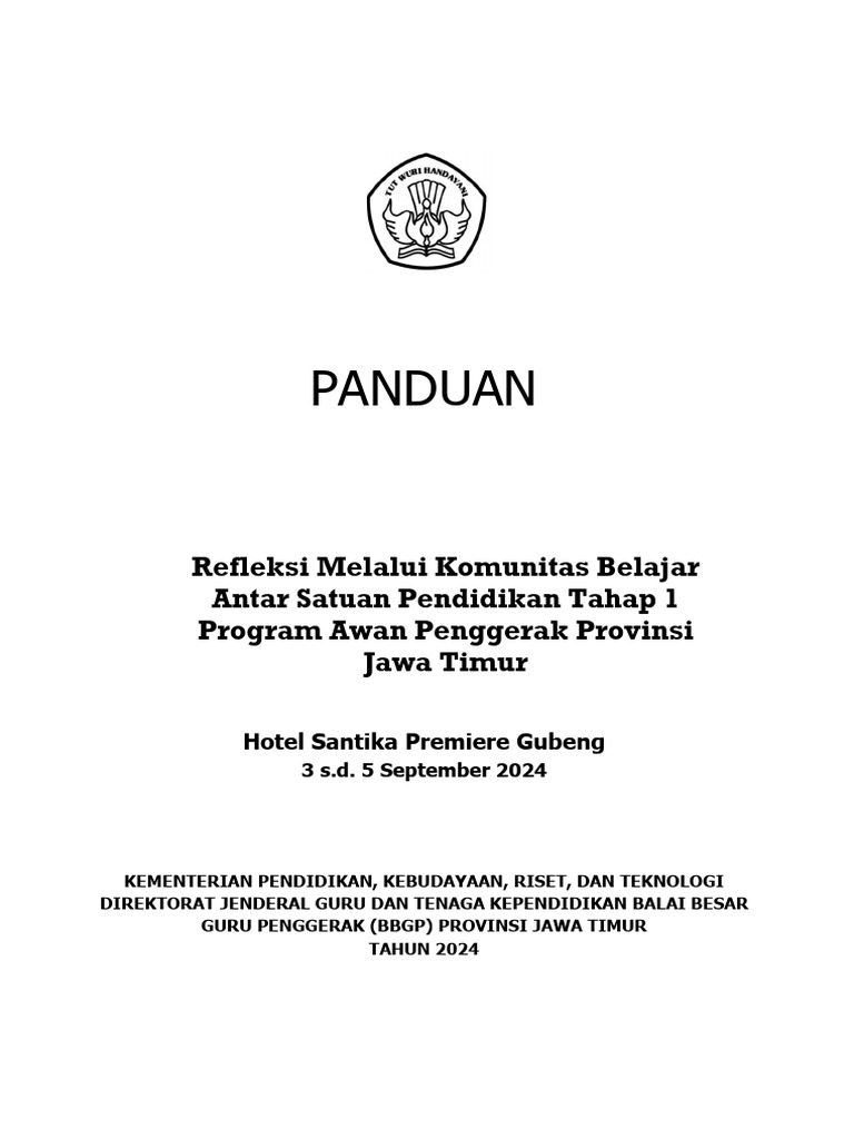 Rev2. Refleksi Melalui Komunitas Belajar Antar Satuan Pendidikan Tahap 1 Program Awan Penggerak ...