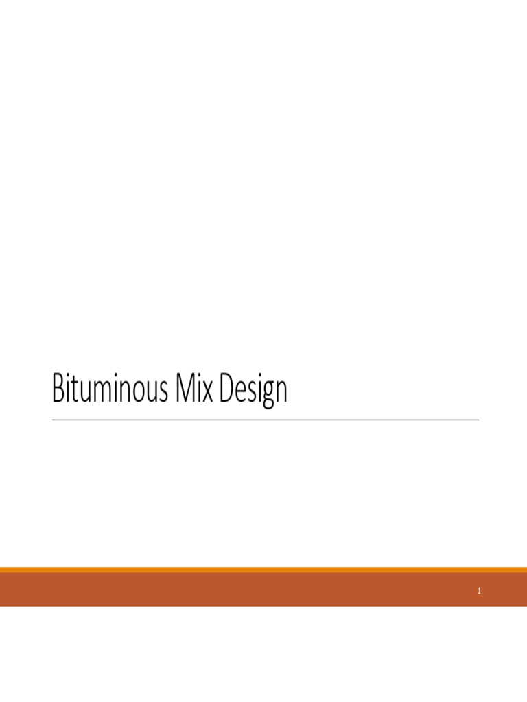 4 +Bituminous+Mix+Design | PDF | Road Surface | Concrete