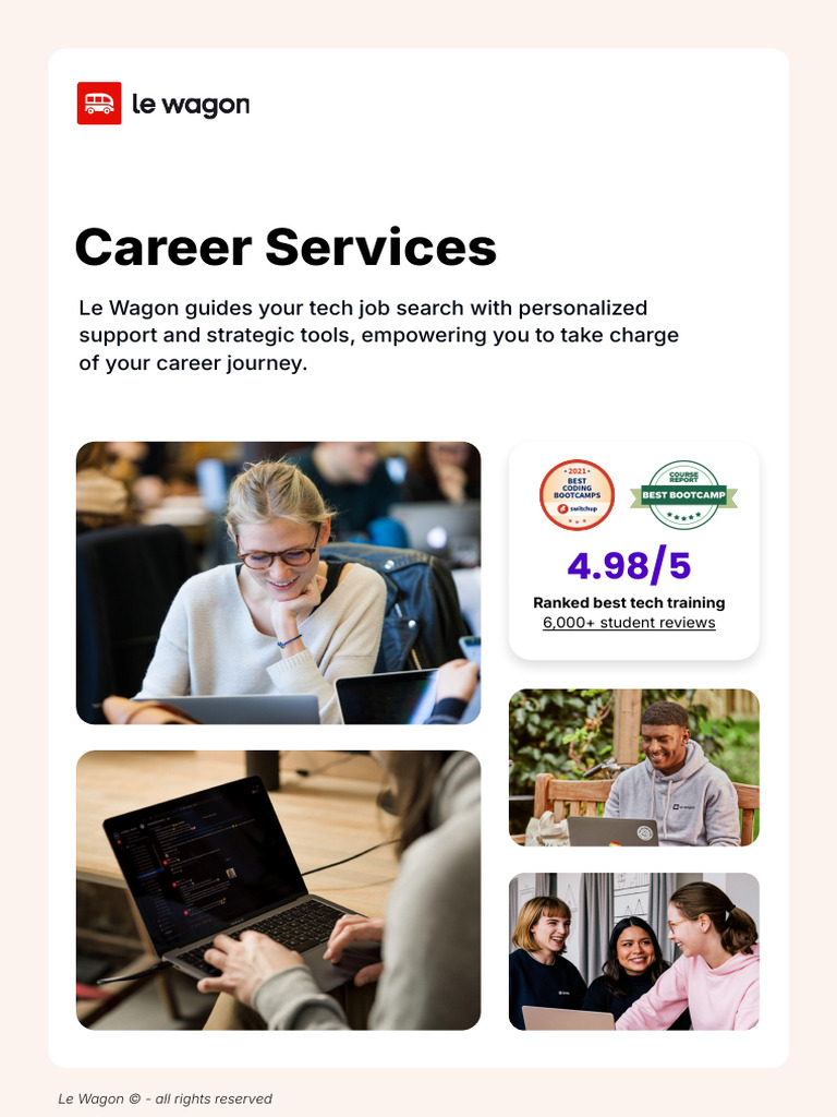 Le Wagon Career Services Information | PDF