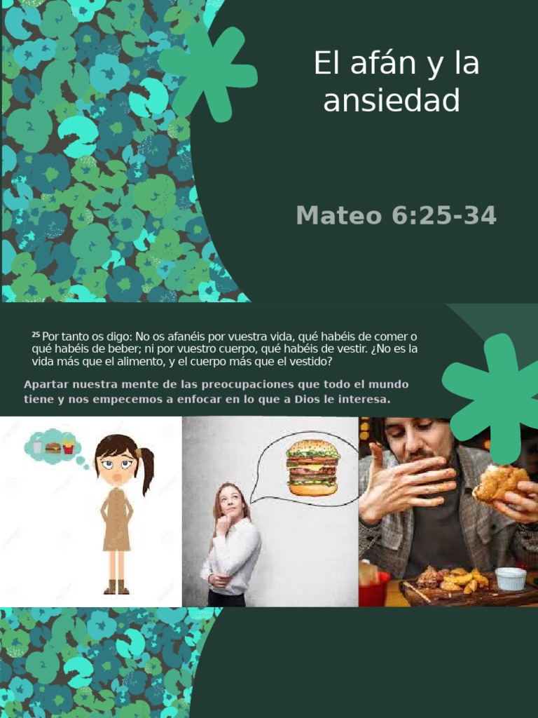 El Afán y La Ansiedad | PDF