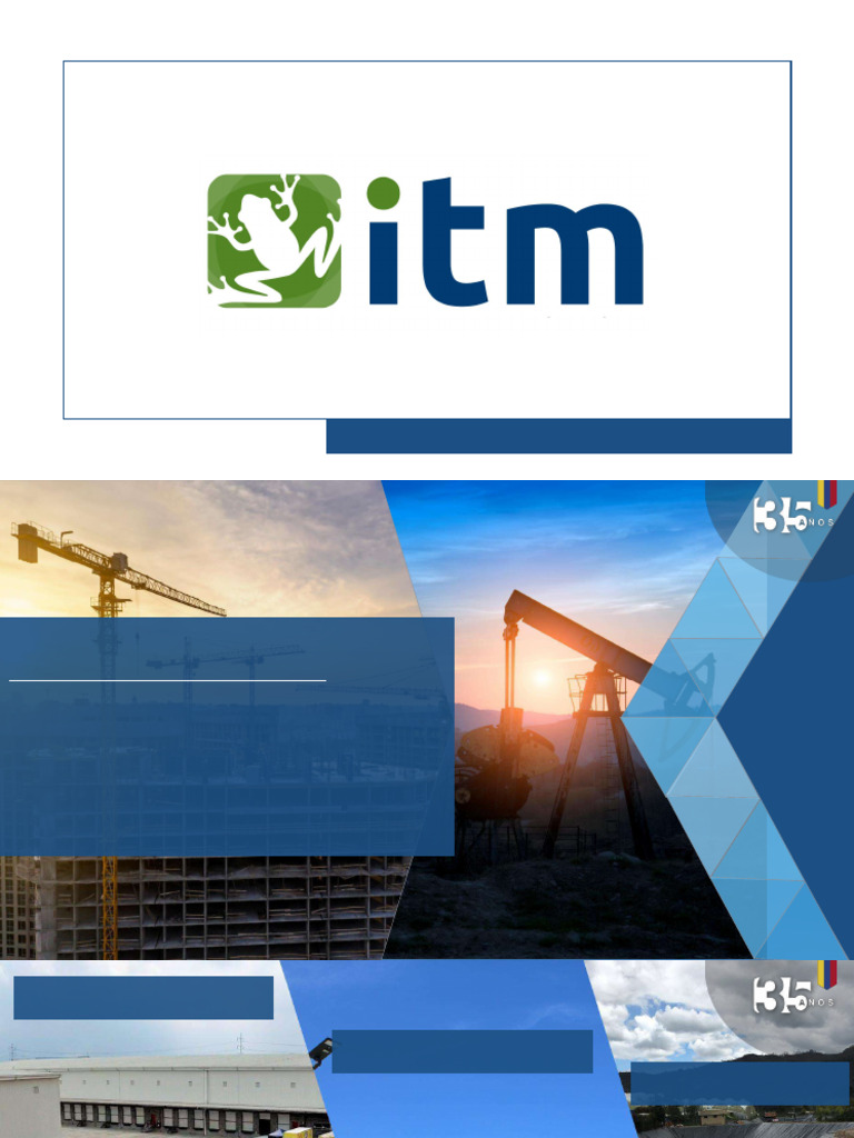 Presentación Infraestructura ITM | PDF | Agua | Acero