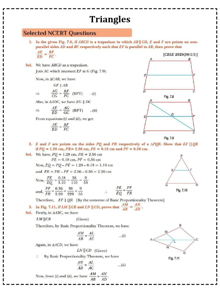 Triangles | PDF