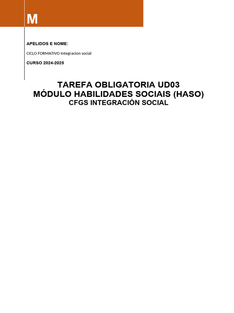 Documento Base para Facer A To - Ud03 - Alumnado | PDF