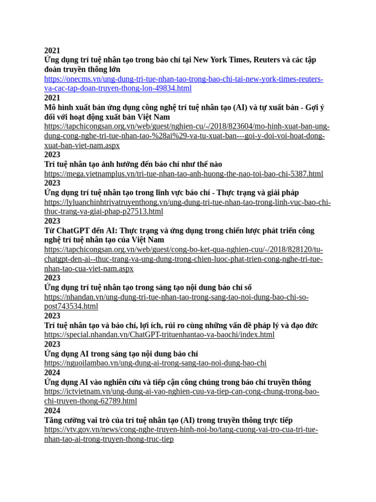 5.2.1 - Các ứng dụng AI phổ biến trong BCTT | PDF