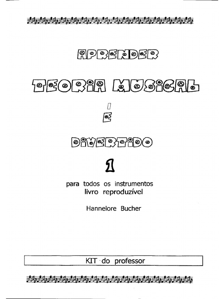 Aprender Teoria Musical É Divertido - 01 | PDF