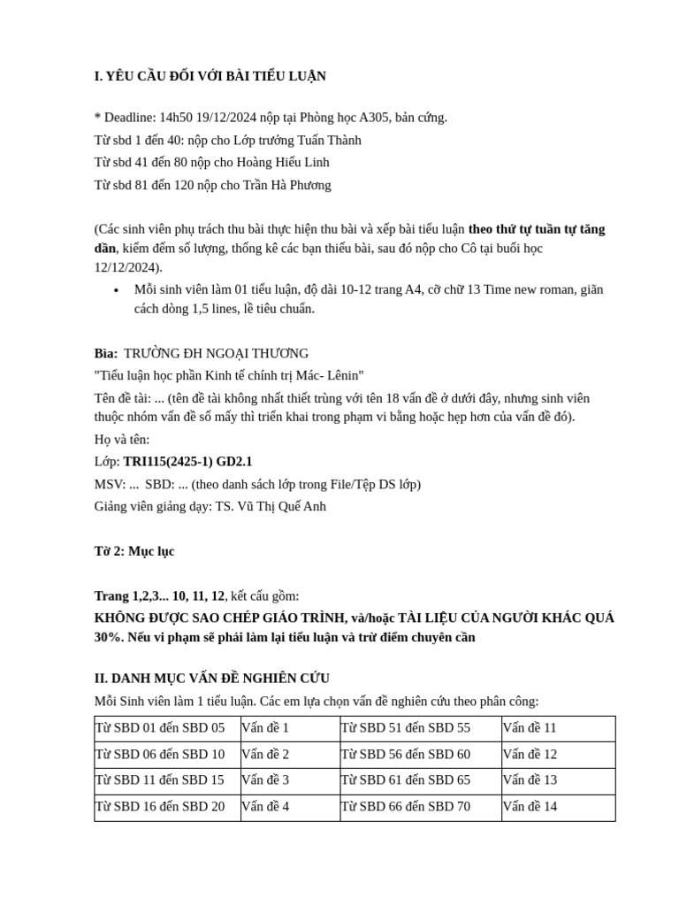 Tiểu luận ktct | PDF