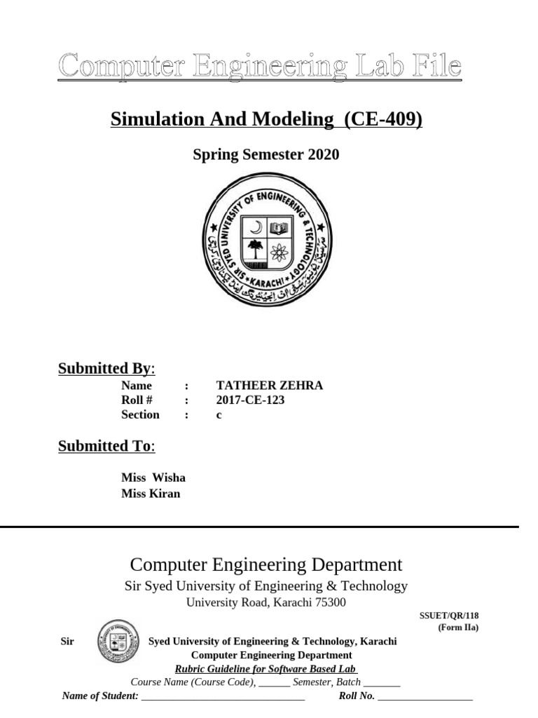 Simod All labs Solved | PDF | Simulation | Point Of Sale