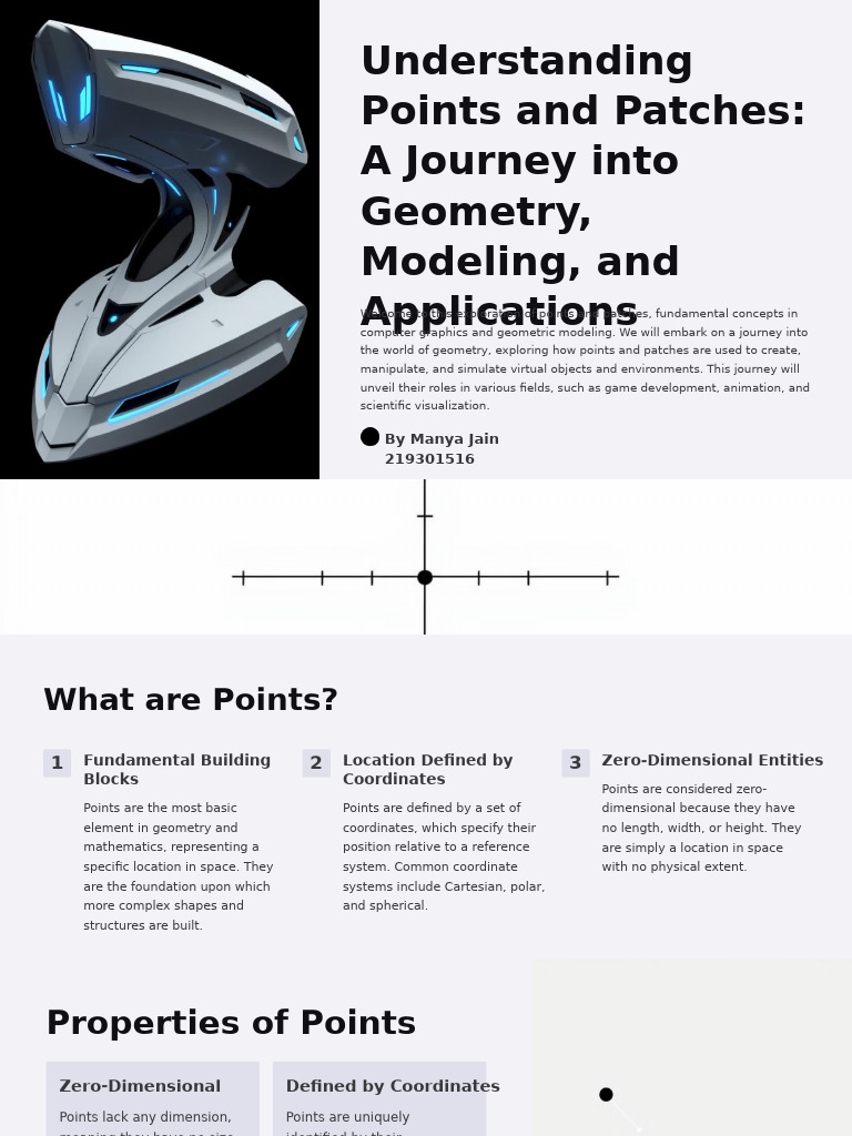 Understanding Points and Patches a Journey Into Geometry Modeling and Applications | PDF | 3 D ...