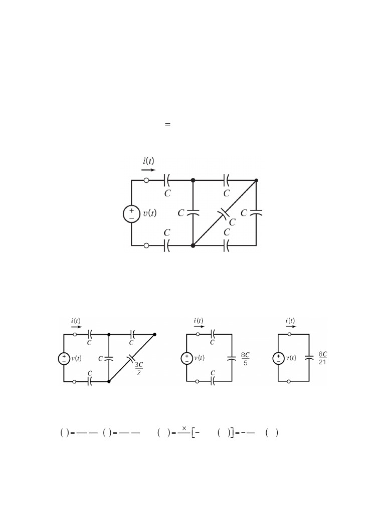 ECE0101_HW5 - Sol | PDF | Electrical Network | Capacitor