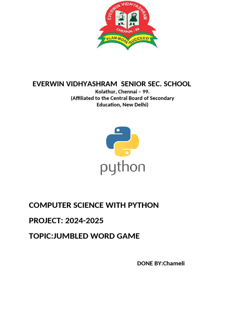 XII CS PROJECT FRONTPAGES (2) | PDF