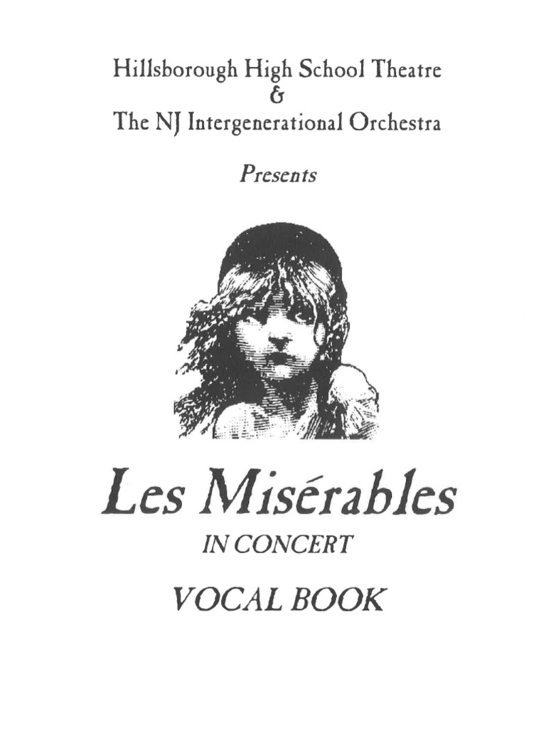 Les Mis Vocal Book | PDF