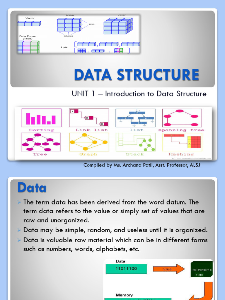 UNIT 1- Data structure | PDF | Computer Science | Algorithms And Data ... UNIT 1- Data structure | PDF | Computer Science | Algorithms And Data ...