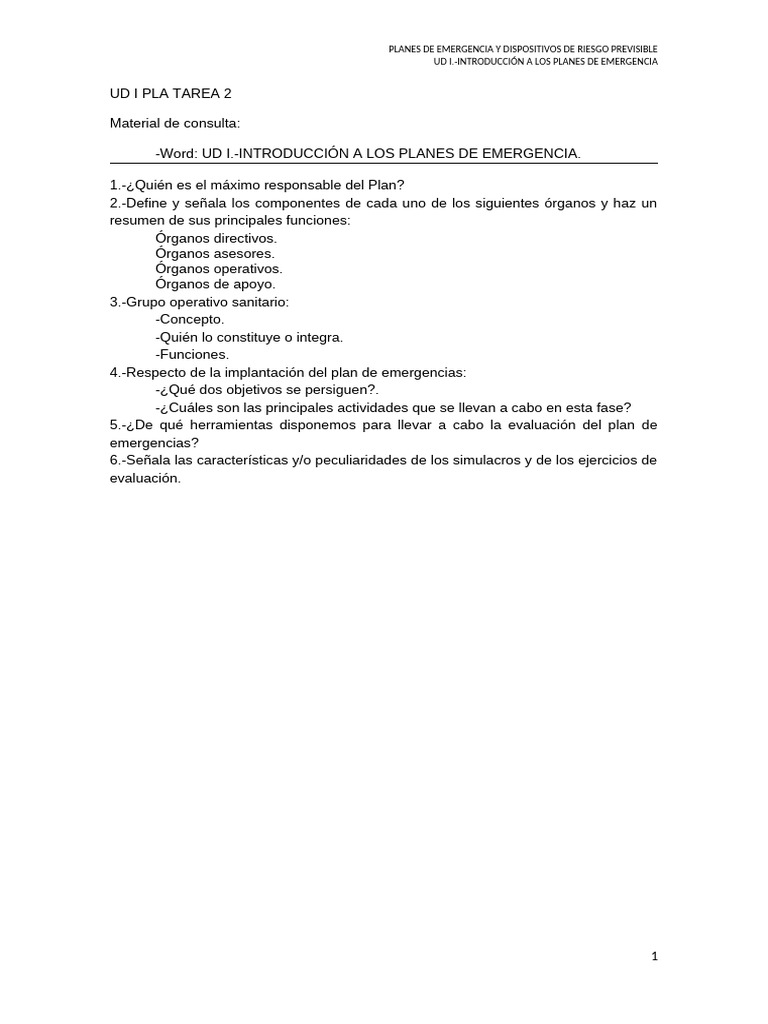 Ud I Pla Tarea 2 | PDF