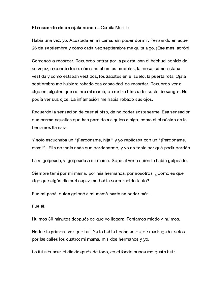 Cuento Y Murillo | PDF