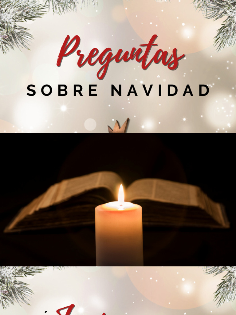 Preguntas sobre la Navidad y su origen | PDF | Navidad | Nochebuena