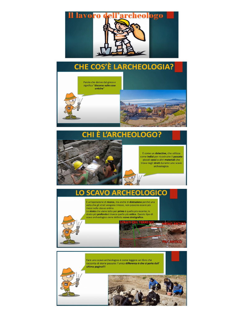 Scavo Archeologico | PDF