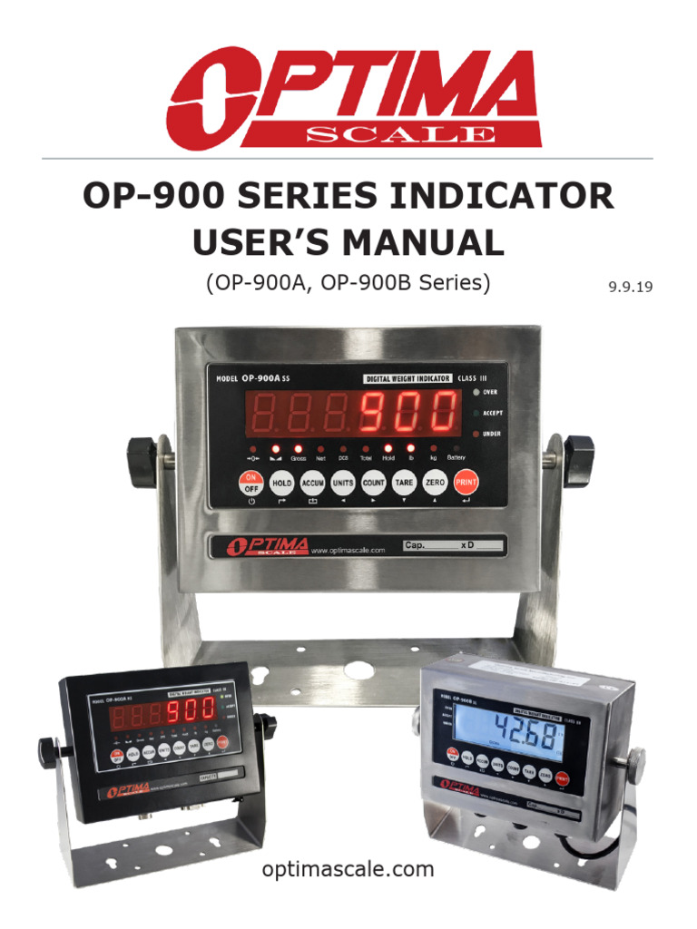 op-900-manual | PDF | Electrical Engineering | Equipment