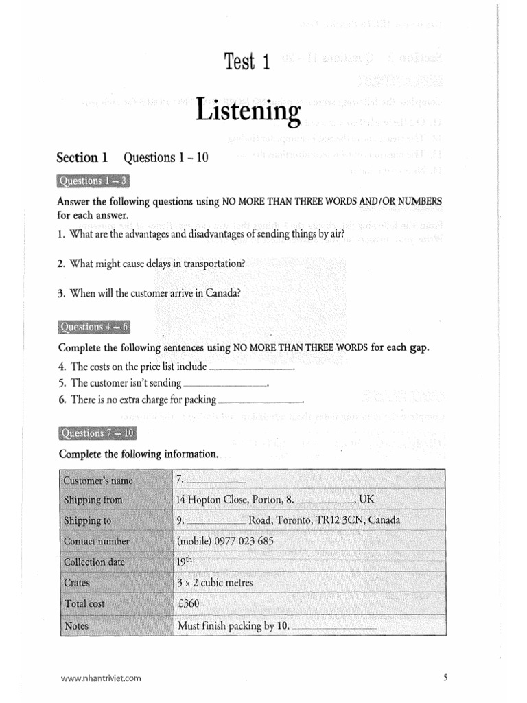 Cam Practice Test | PDF