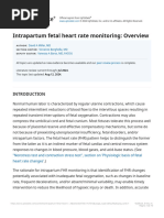 Intrapartum Category I, II, and III Fetal Heart Rate Tracings ...