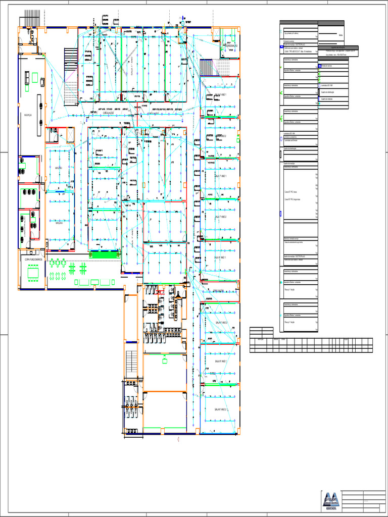 PROJETO ELETRICO-Layout1 R1 | PDF