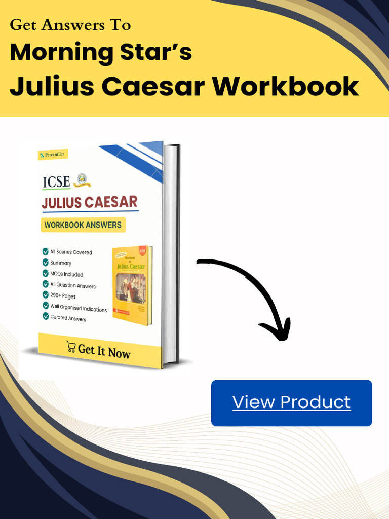 Julius Caesar Workbook PDF - Percentiler | PDF