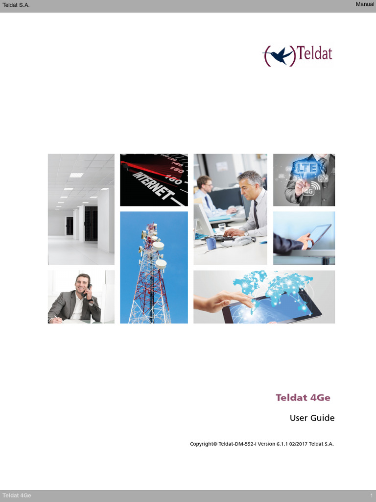 teldat_dm592-I_Teldat4Ge_User_Guide3 | PDF | Ip Address | Computer Network