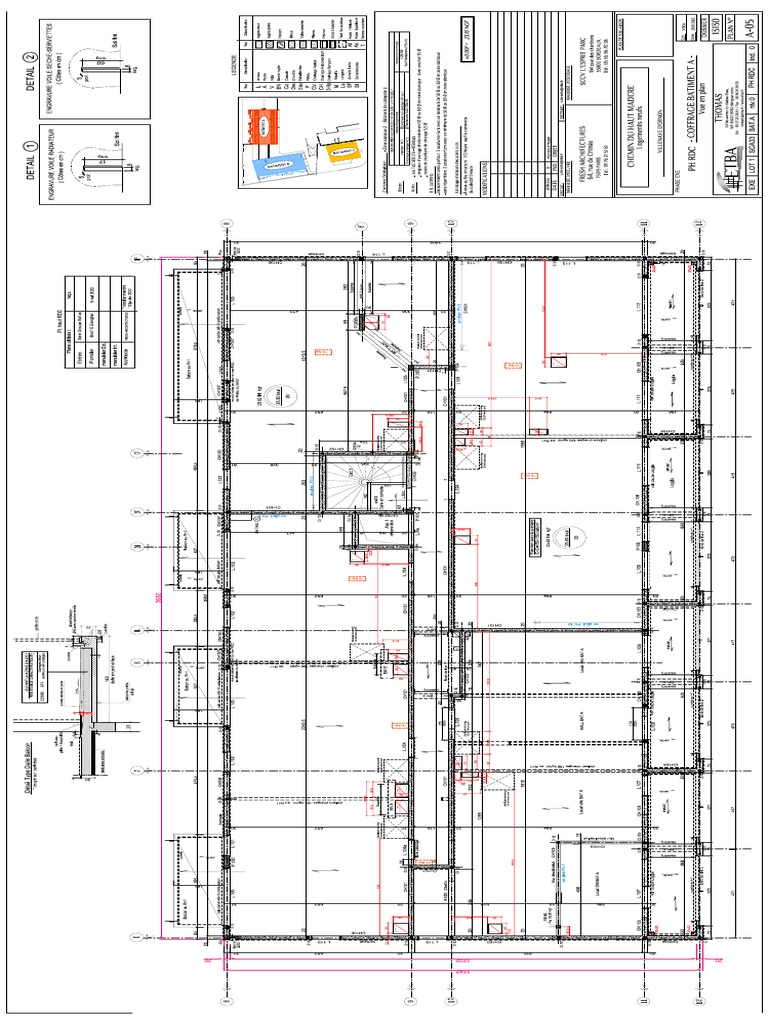 Pl. Haut RDCH Bat. A | PDF