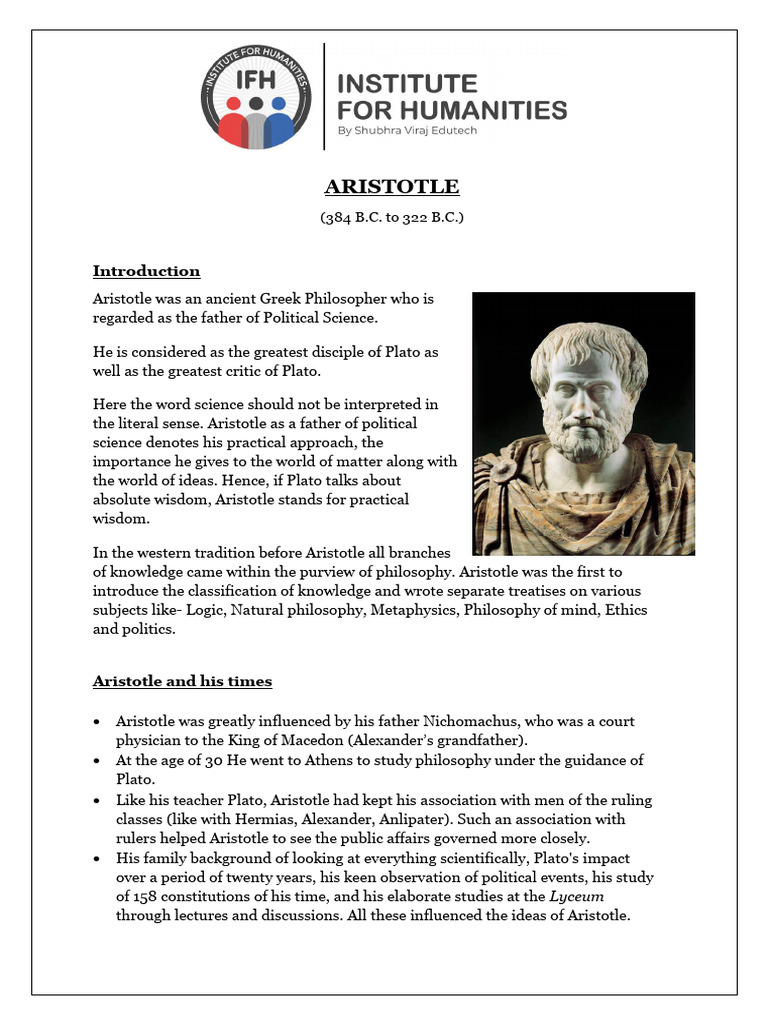 Aristotle | PDF | Aristotle | Crime & Violence
