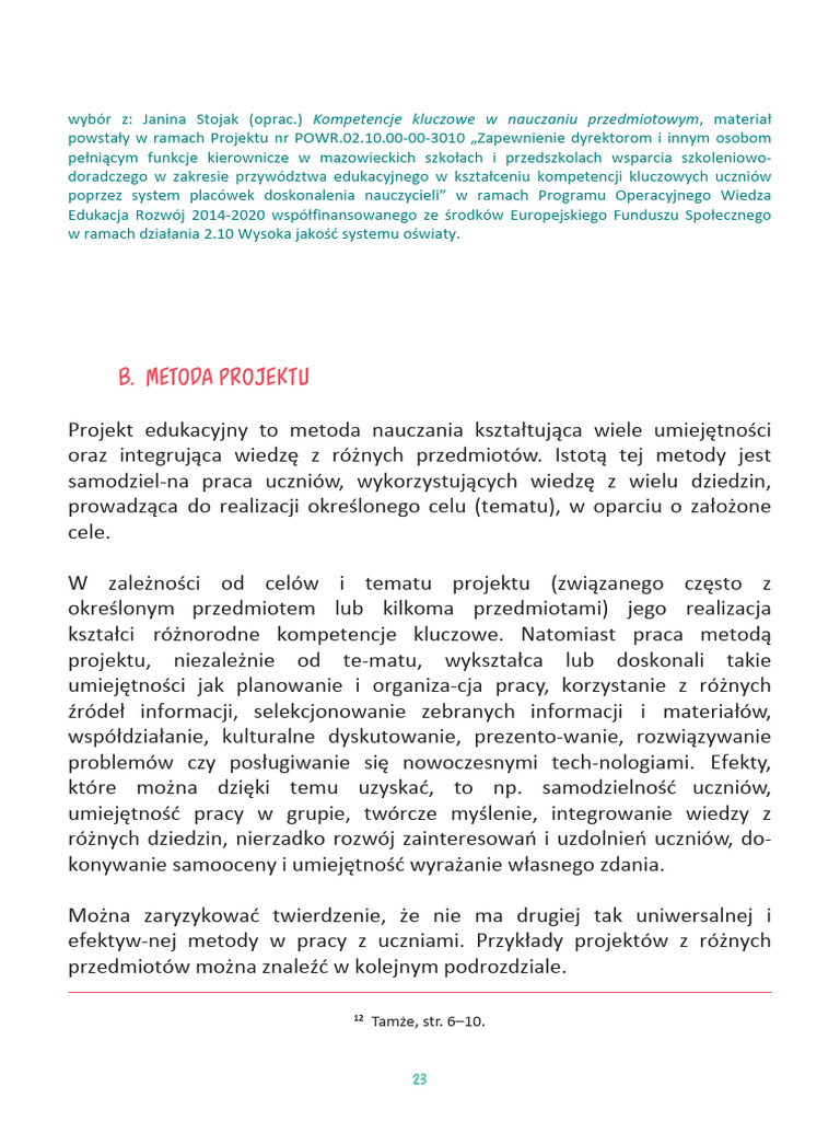 JS Metoda projektow | PDF