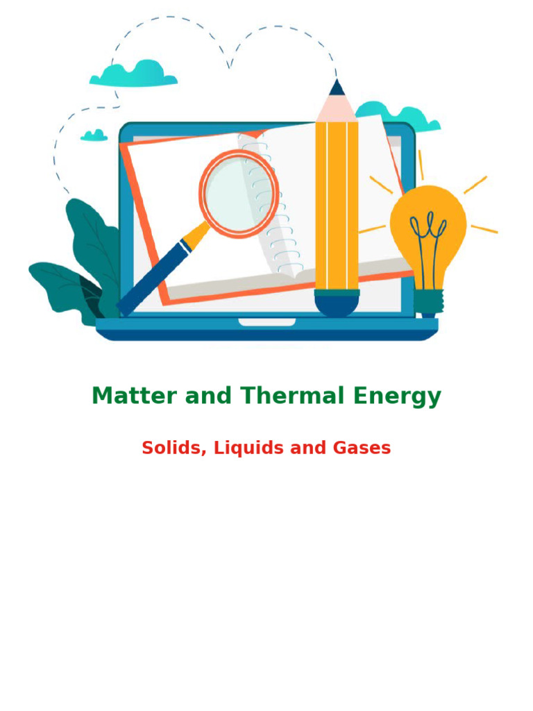 Matter and Thermal Energy - Assignment | PDF | Liquids | Gases